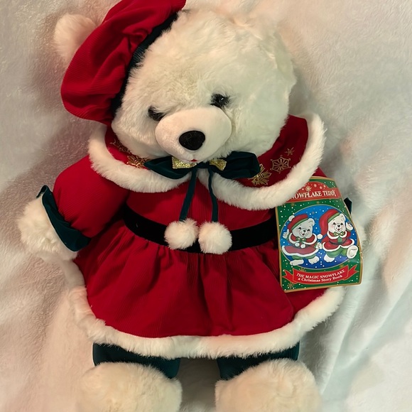 DanDee International | Toys | Vintage 995 Snowflake Teddy 21 Christmas ...